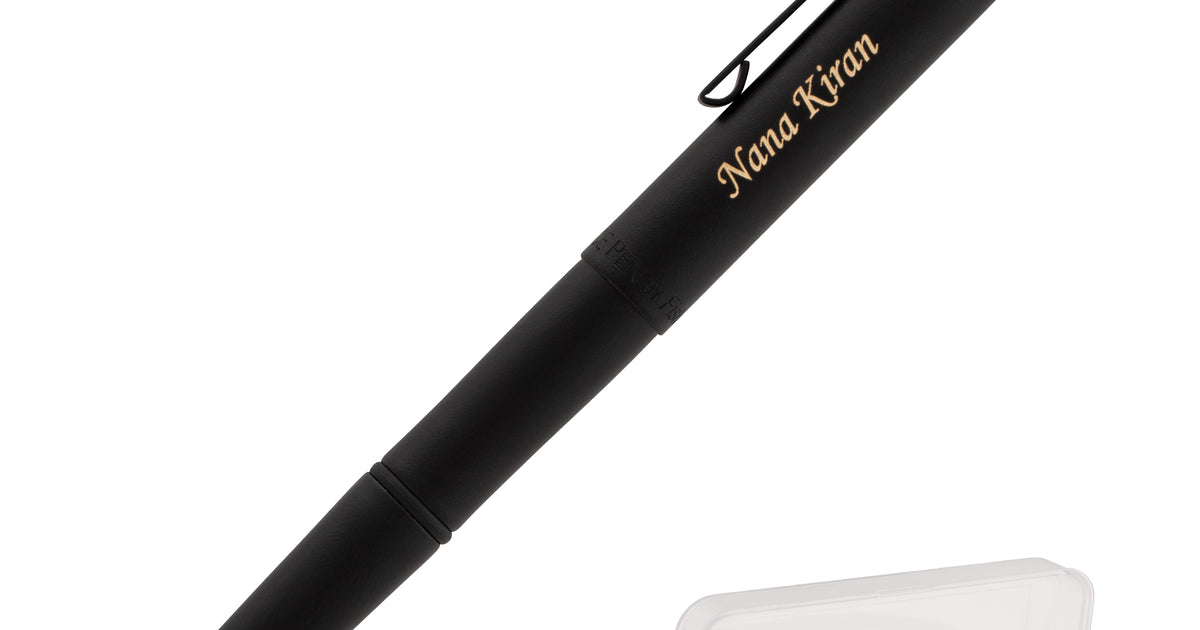 Fisher Bullet Space Pen with Clip | Matte Black | Engraved – Dayspring Pens